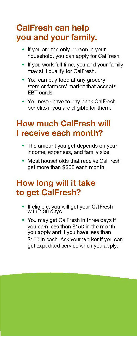CalFresh & Medi-Cal – Kings County Commission On Aging