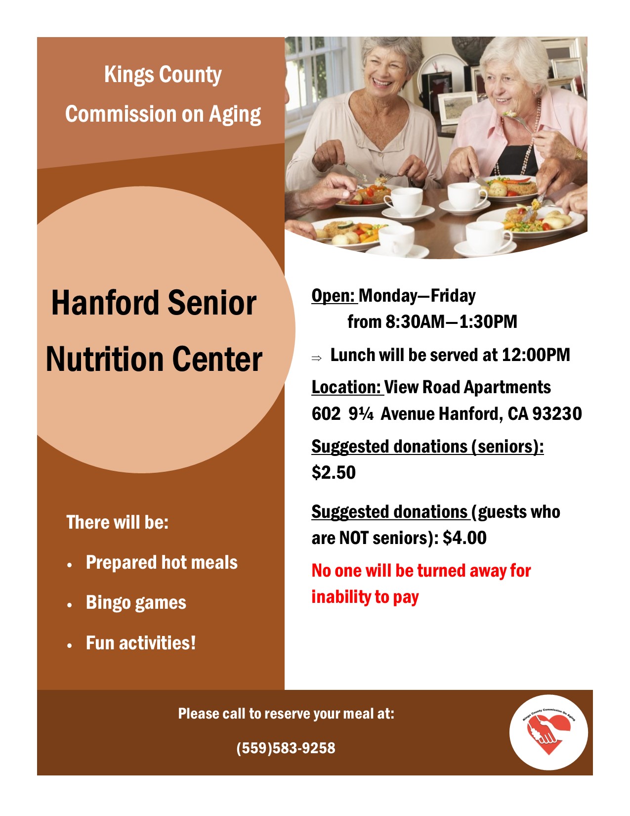 Senior Nutrition Resources | Recursos de Nutrición para Personas de la ...