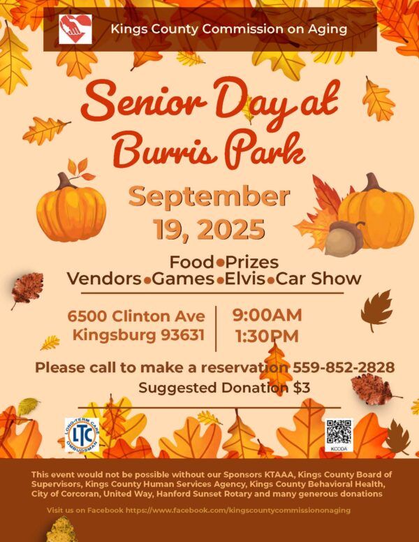 Senior Picnic at Burris Park | Picnic para personas mayores en Burris ...